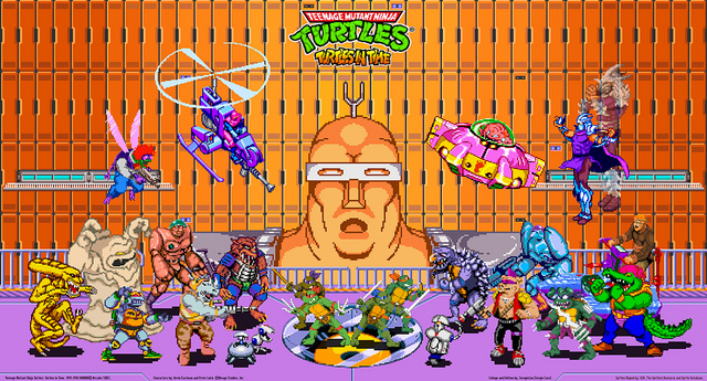[Retrô] [SNES] Teenage Mutant Ninja Turtles IV - Turtles In Time - NParty