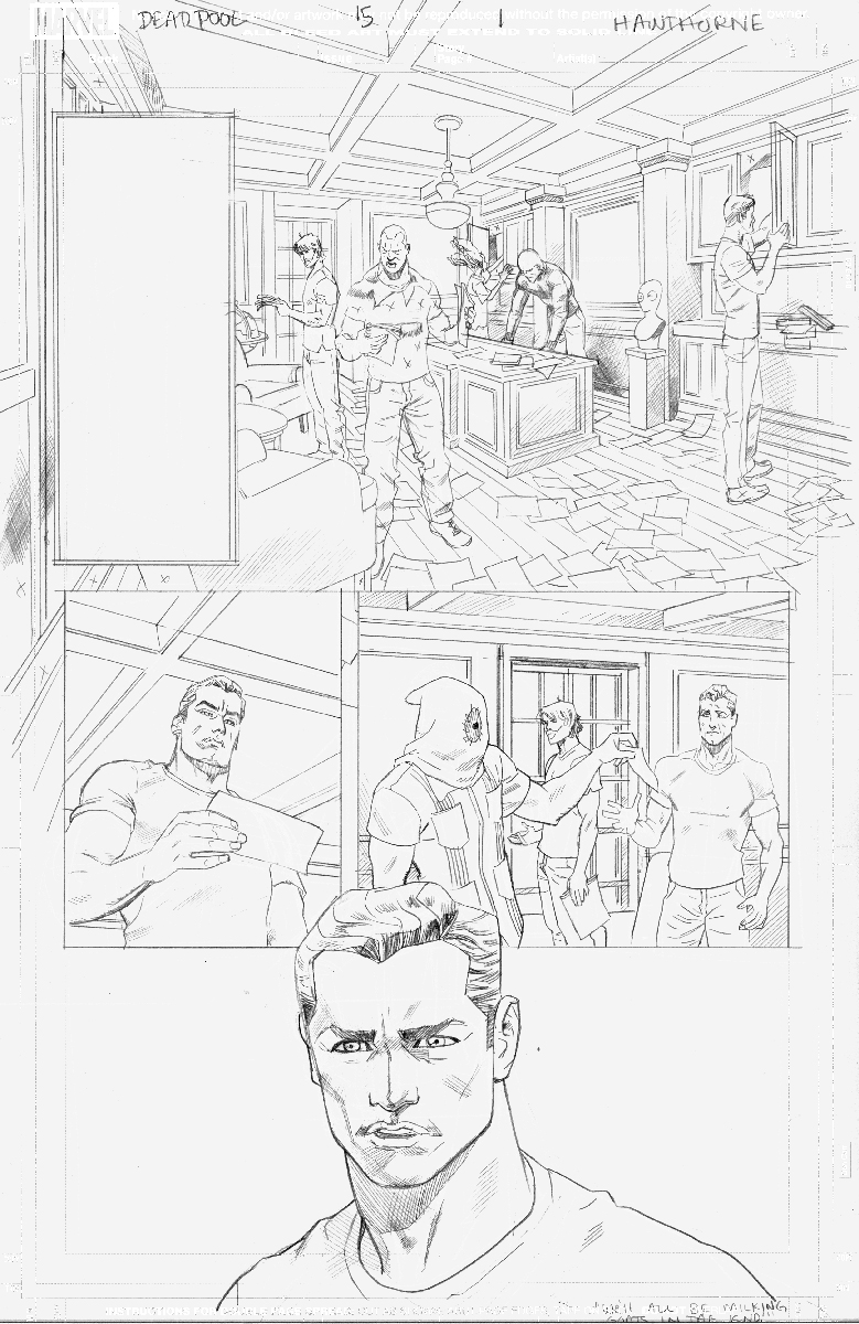 Mike Hawthorne: Deadpool #15 sneak peek