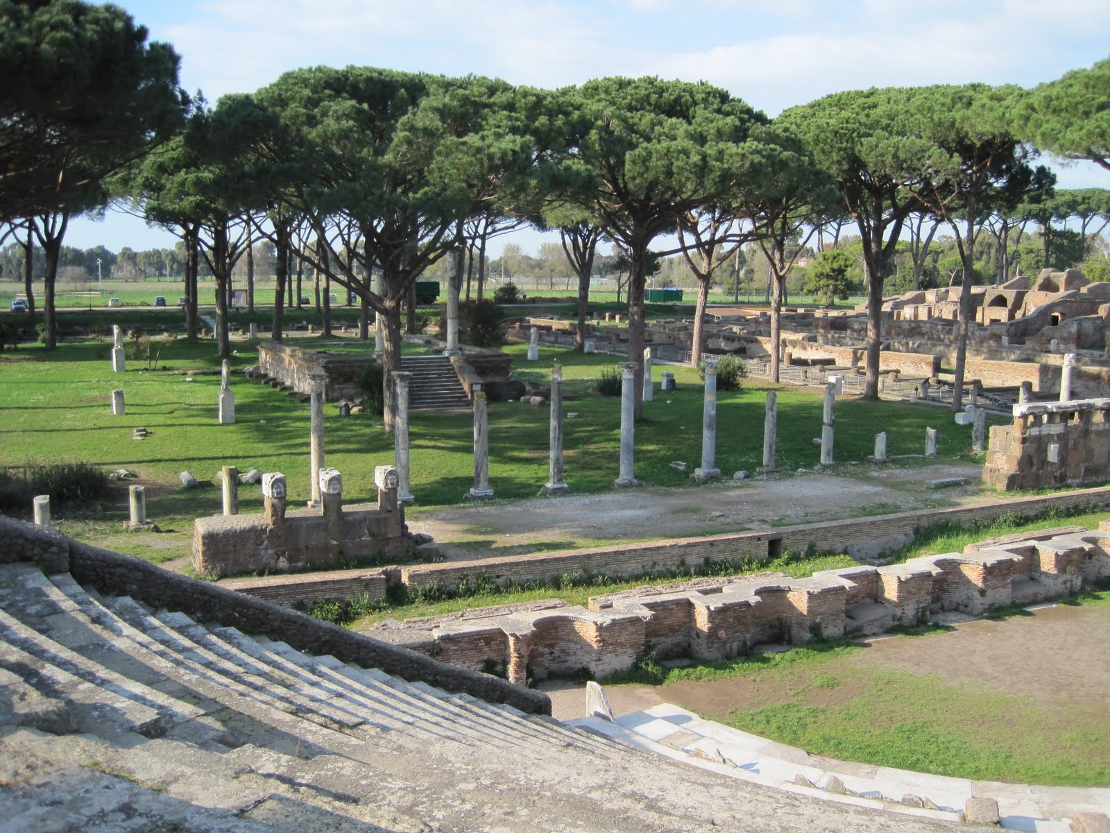 Ostia Antica - Square of the Guilds