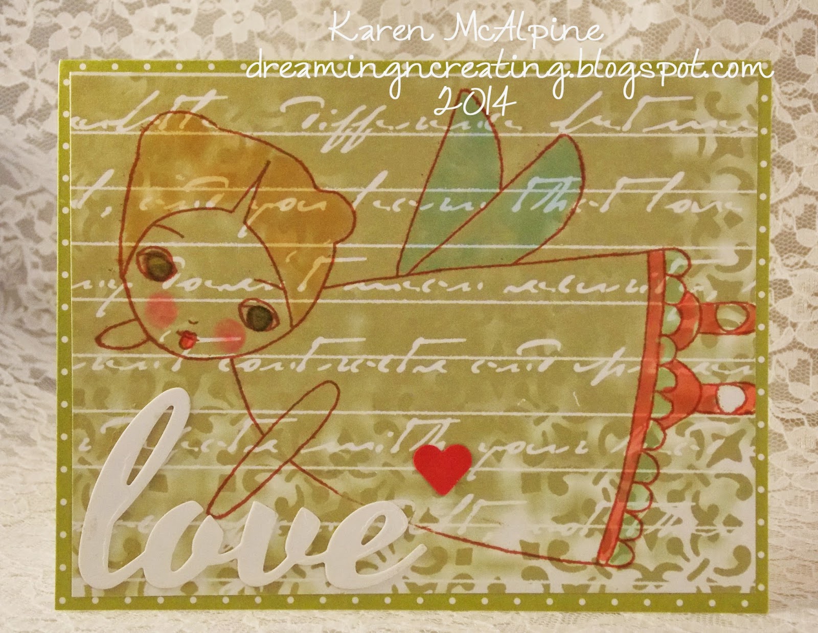 Dreaming and Creating: Pretty Angel Cards