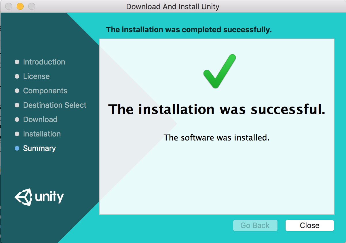 ARDUnity Project: 유니티(Unity) 설치