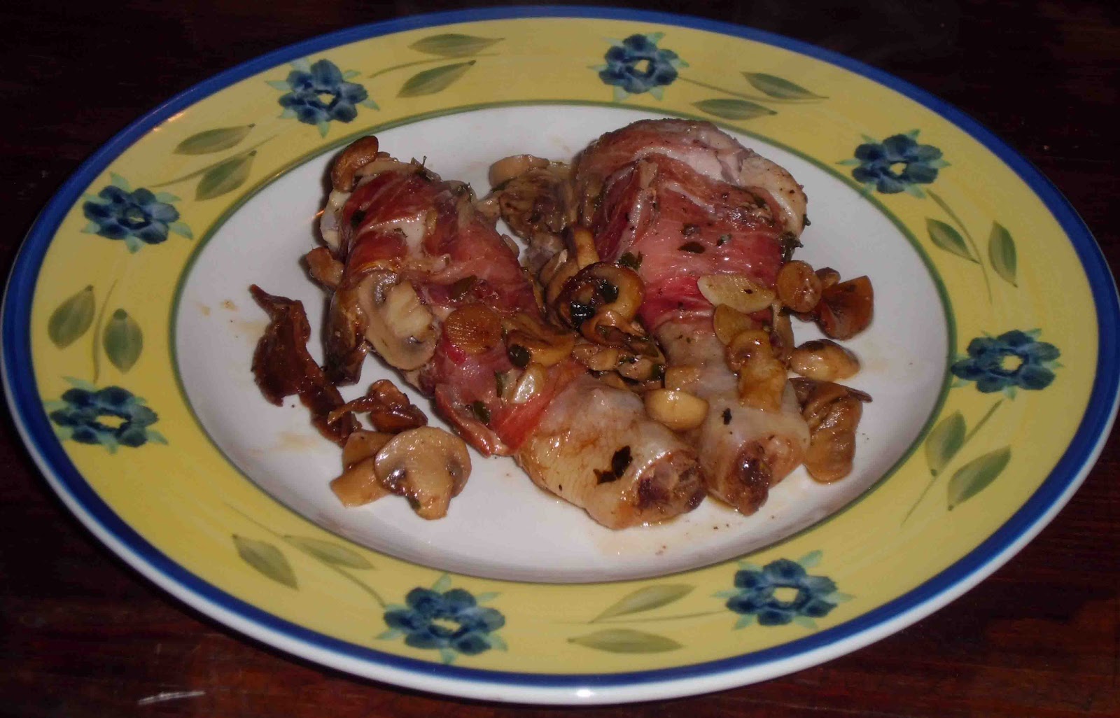 Pandora's Cooking: COSCE DI POLLO AL CARTOCCIO CON FUNGHI/CHICKEN LEGS ...
