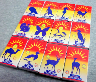 MATCHBOXES AND LABELS COLLECTION: November 2013