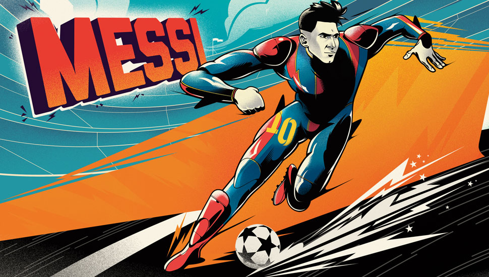UEFA Best Player in Europe Award Superhero Graphics by Golden Wolf ...