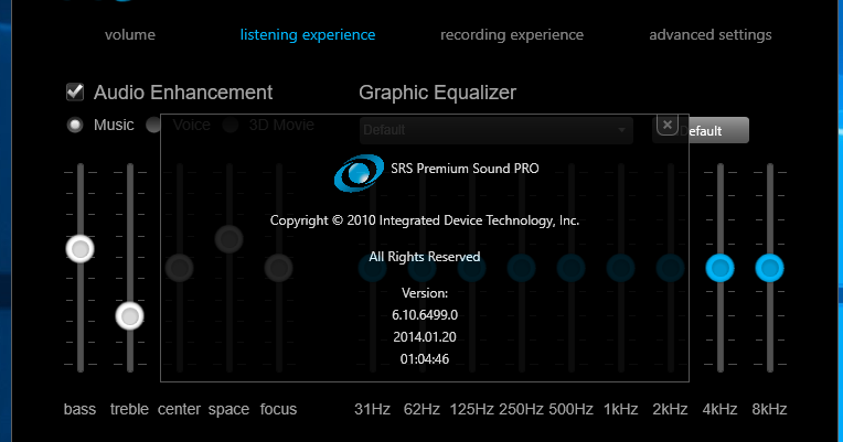 8570w blog: HP EliteBook 8570w の IDT High Definition Audio Codec ドライバーを更新する