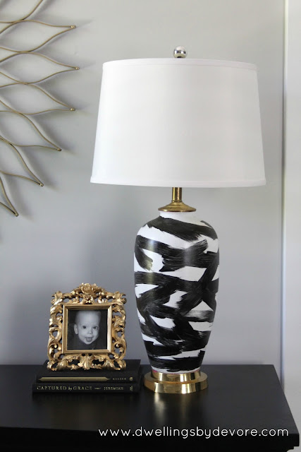 Dwellings By DeVore: DIY Abstract Lamp