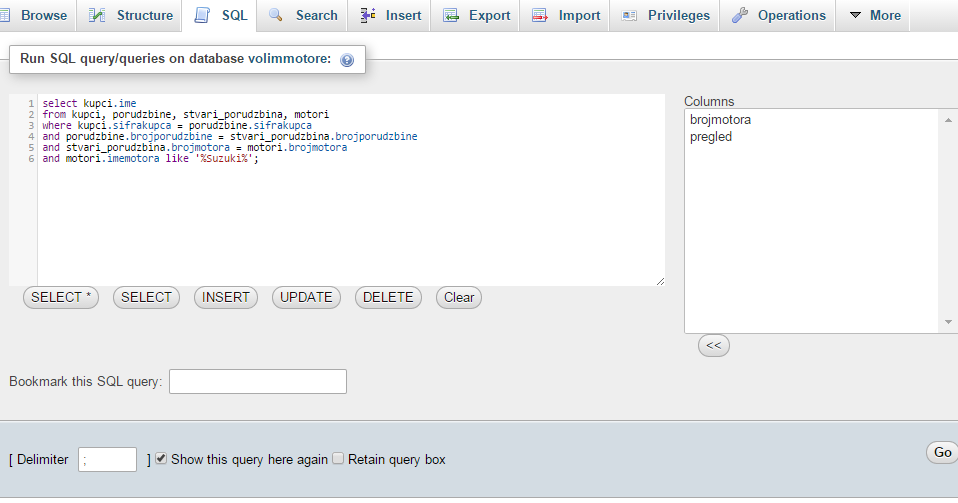 Skola Tutorijala - School of Tutorials: Spajanje vise od dve tabele ...