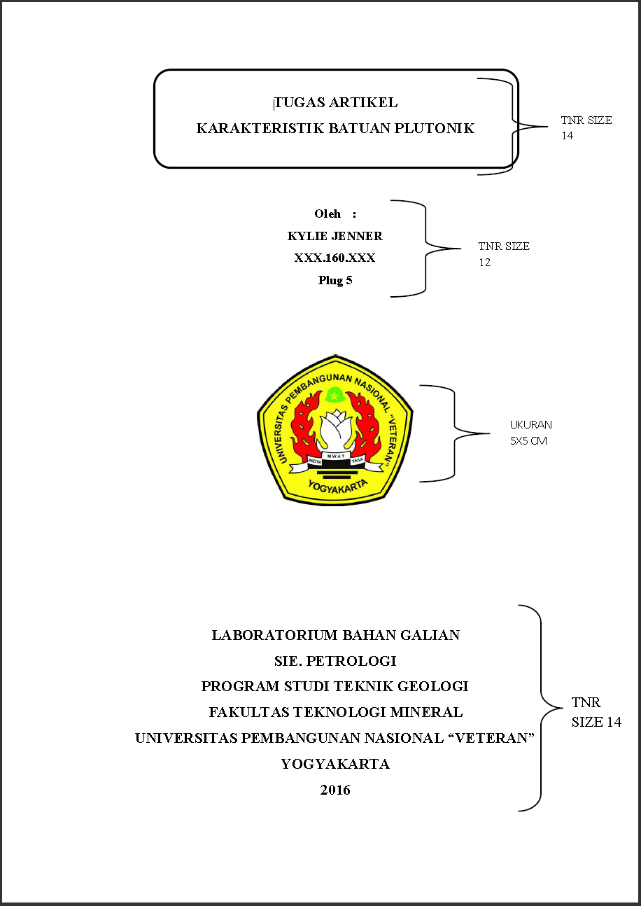 Petro Clan Laboratory: CONTOH FORMAT TUGAS