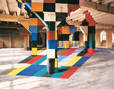 wise design: Georges Rousse: Anamorphic Art