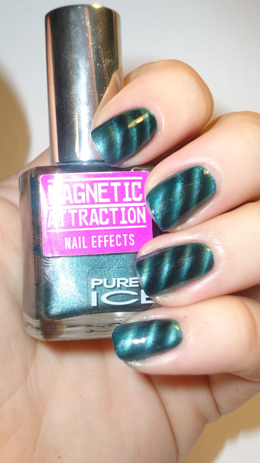 BreezyTheNailPolishLover: Pure Ice Magnetic Attraction Nail Effects!