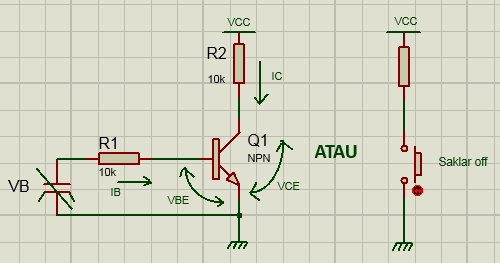 allitteknik: Prinsip Kerja Transistor Sebagai Saklar dan Karakteristiknya