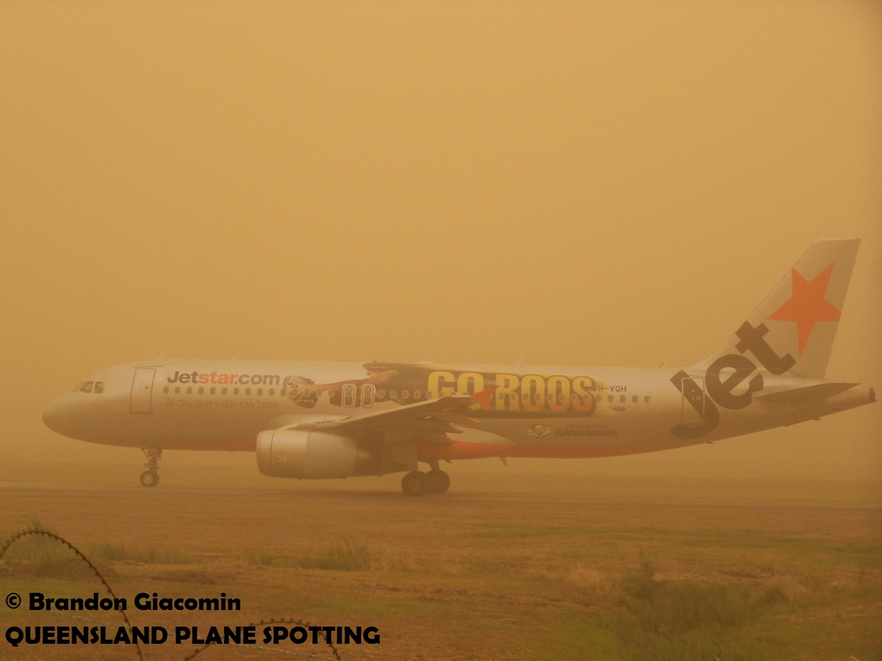 Queensland Plane Spotting: Flashback: 2009 Duststorm