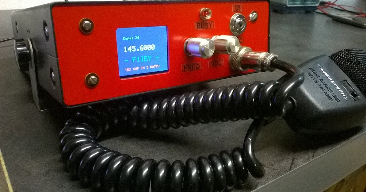 F1IEY - ATELIER RADIO: DRA818V Transceiver 145MHZ FM – 5 Watts