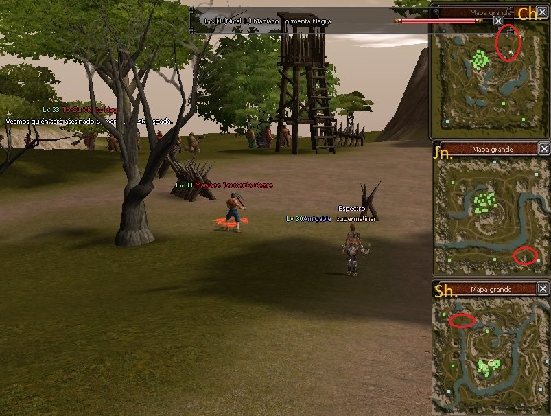 Guía Metin2.es-TJ : 12-Mobs ordenados por mapa (2)