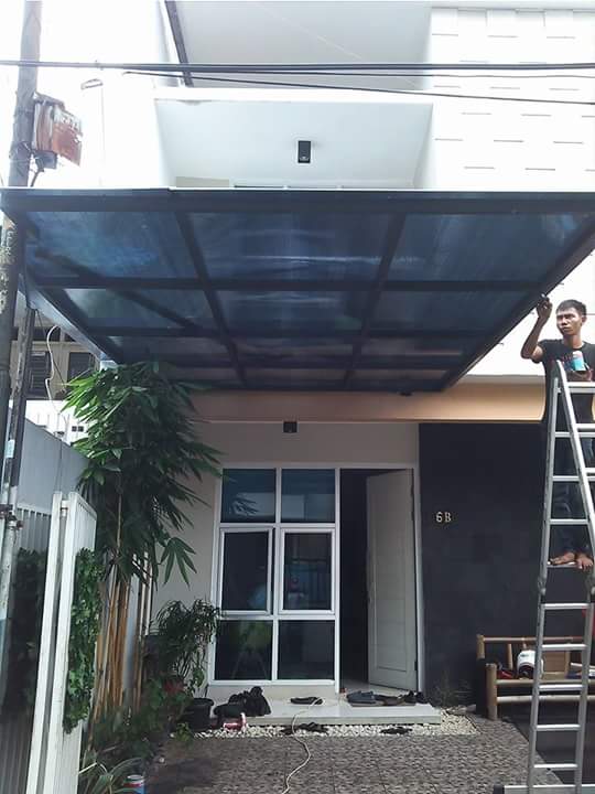 Canopy Besi Minimalis Pemasangan Di Tebet Jakarta Selatan