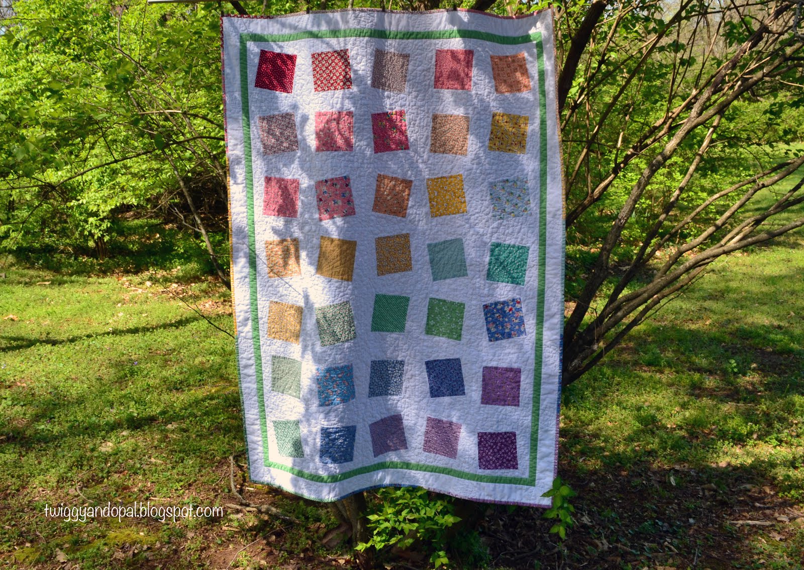 Twiggy and Opal: Off Kilter ~ Wonky Quilt Finish