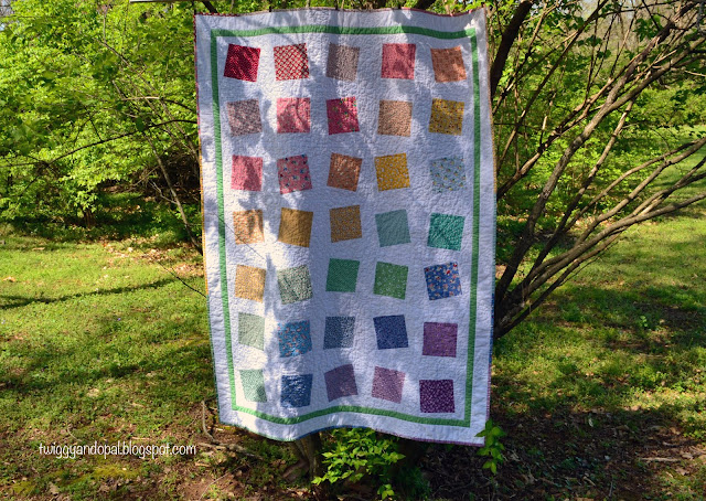 Twiggy and Opal: Off Kilter ~ Wonky Quilt Finish