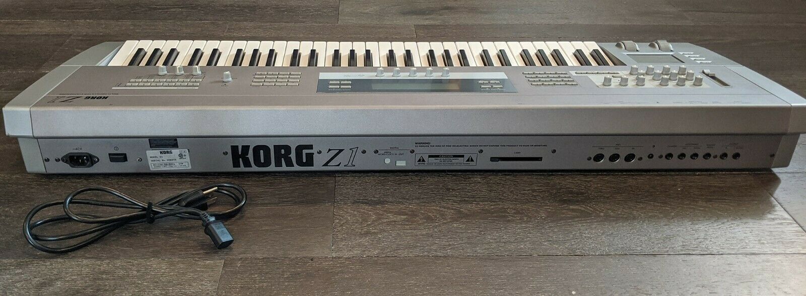 MATRIXSYNTH: Korg Z1 MOSS Oscillator Synthesizer Keyboard w/ Memory ...
