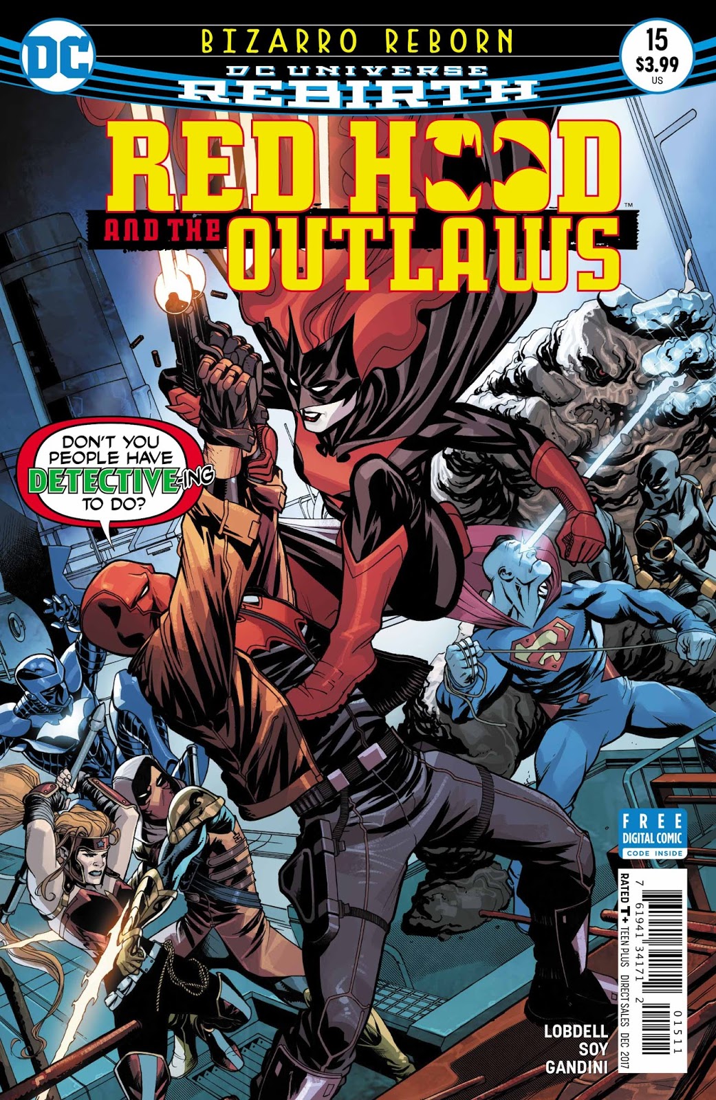 Weird Science DC Comics: Red Hood and the Outlaws #15 Review and *SPOILERS*