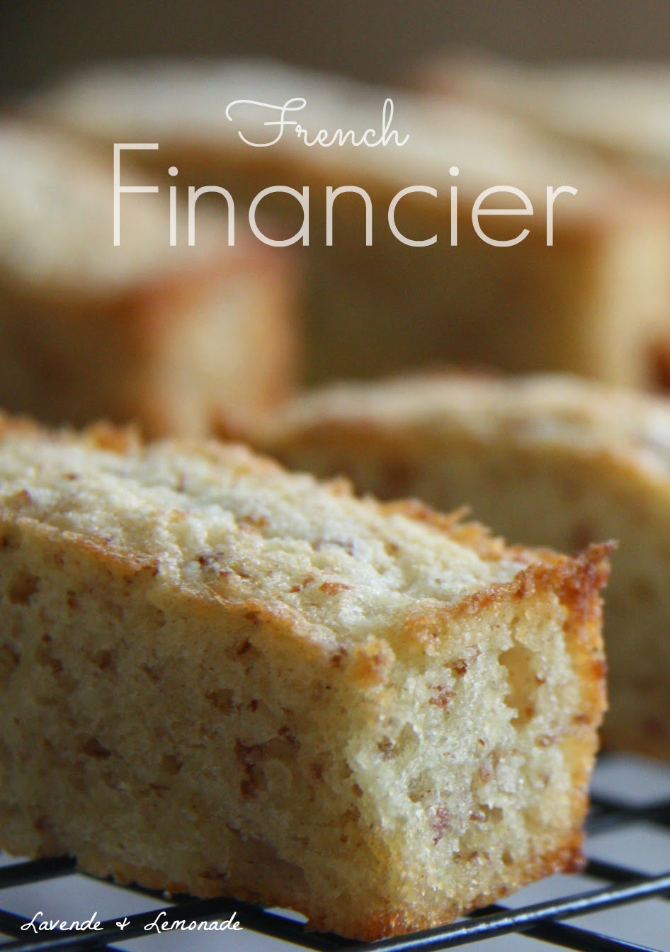 French Financier Almond Pastries |Lavende and Lemonade