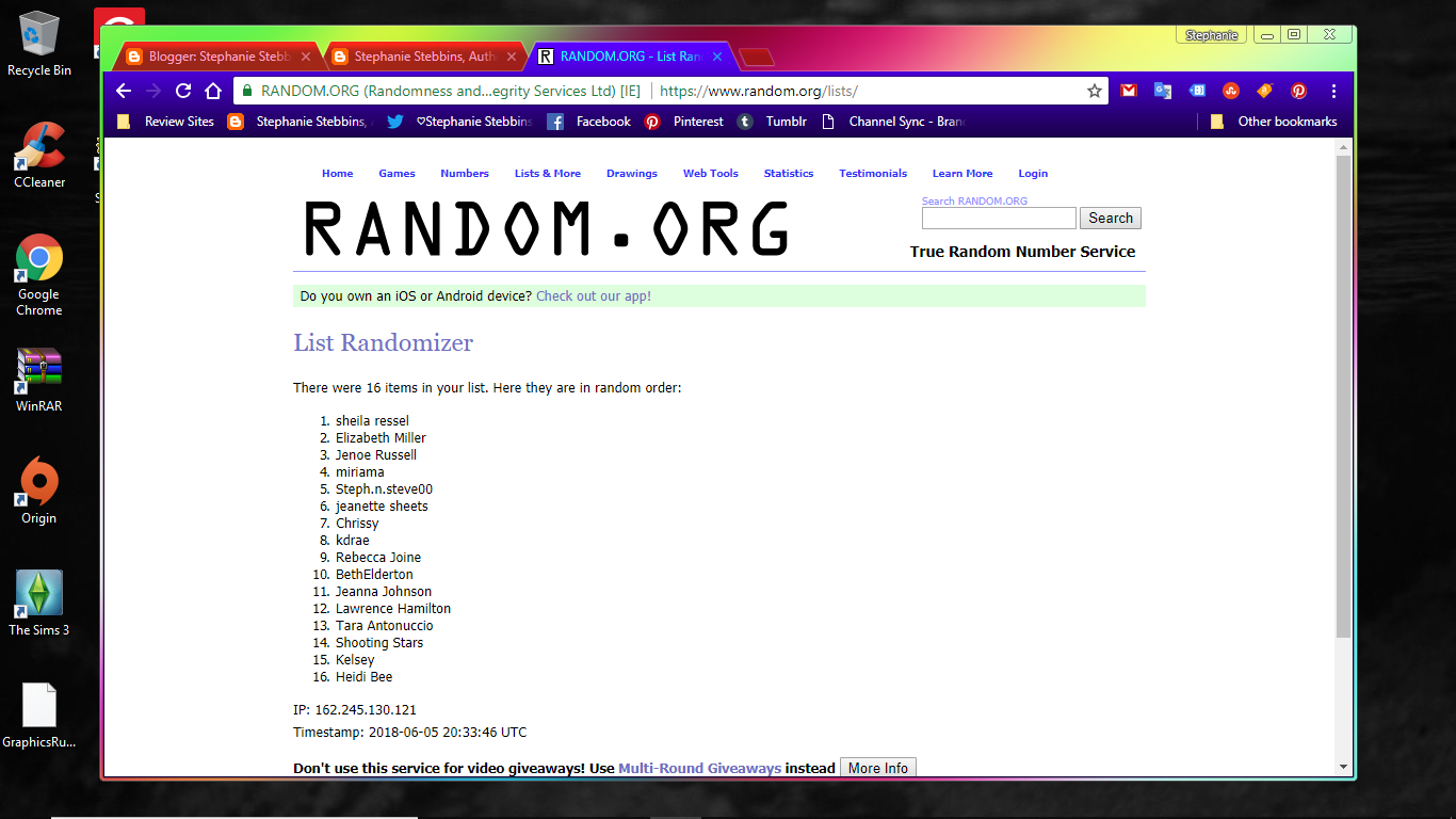 Stephanie Stebbins, Author