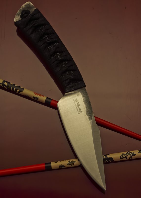 Guinea Hog Forge: EMc and Two Knife Shoulder Holsters