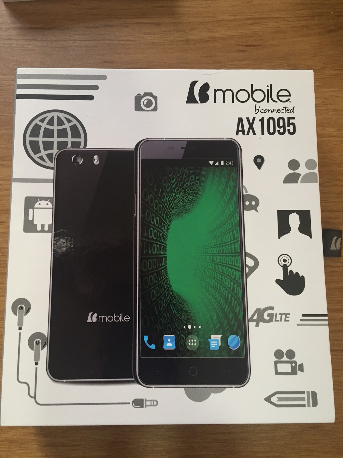 CONECTAMOS: USANDO EL NUEVO SMARTPHONE BMOBILE AX 1095