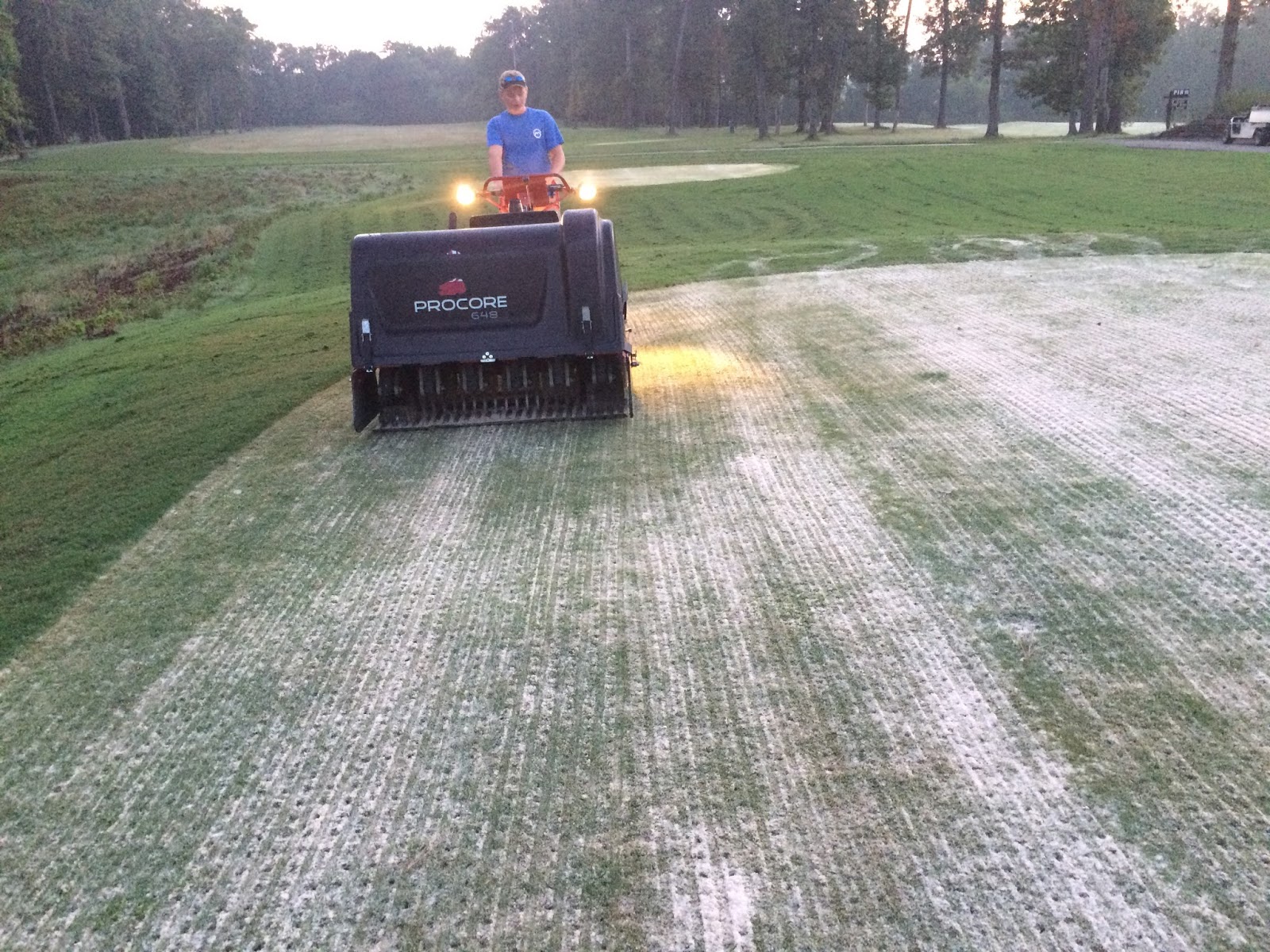 The Bear Trace at Harrison Bay Golf Course Maintenance: Showing the ...