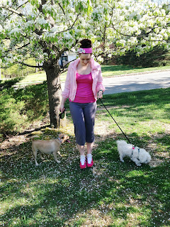 A dog walker who's pretty in Pink! - Monica Hayworth