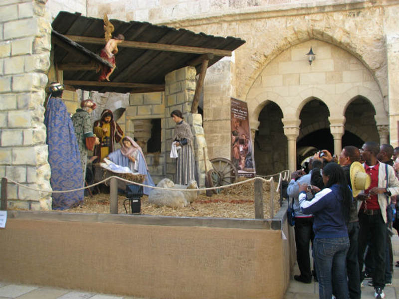 BELENES EN ESPACIOS PÚBLICOS: BELÉN EN JERUSALEM