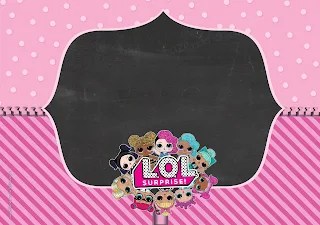 LOL Surprise: Free Printable Invitations. - Oh My Fiesta! in english