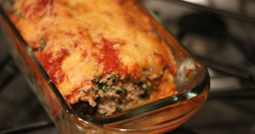 The Chronicles of Ruthie Hart: Spinach and ricotta turkey meatloaf