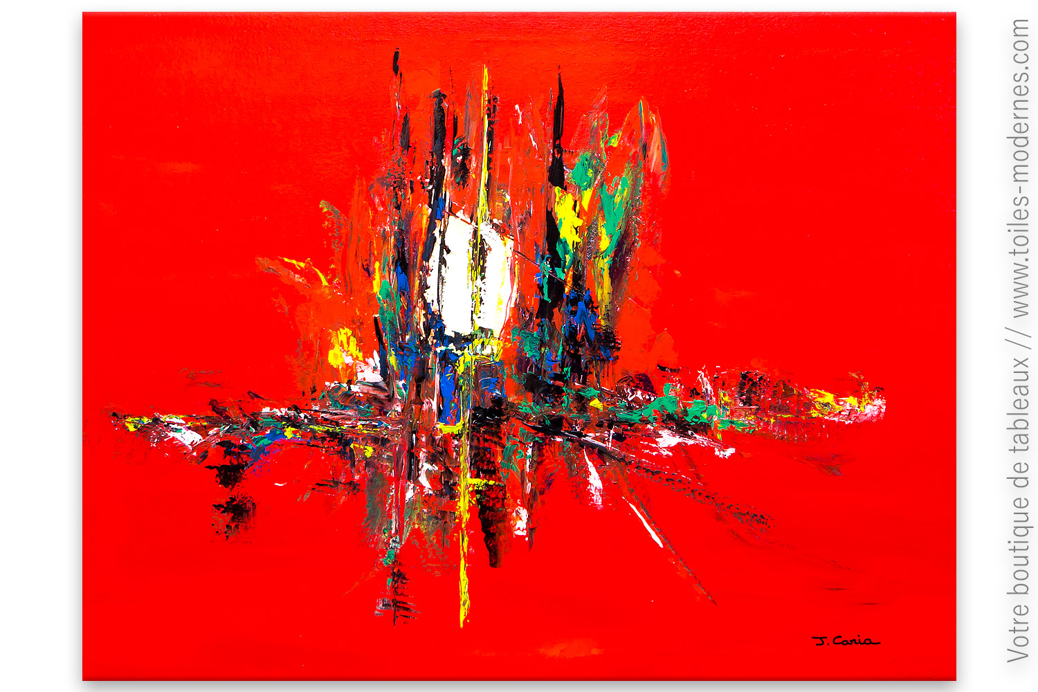 4: Grand Tableau Art Contemporain