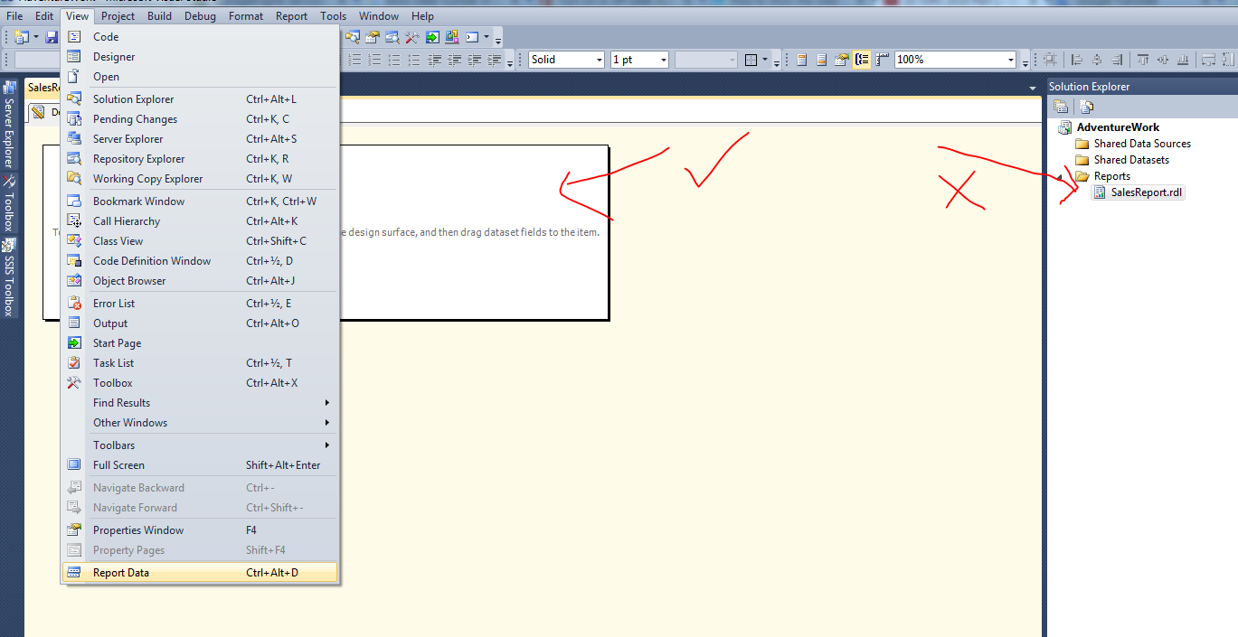 It's all about Data: Missing Report Data Pane in SSRS