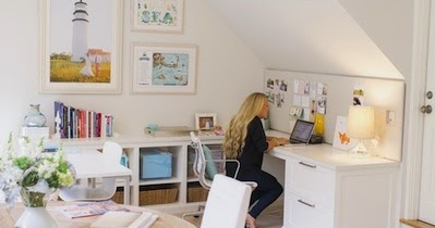 Sweet Chaos Home: Home Office / Homework Station