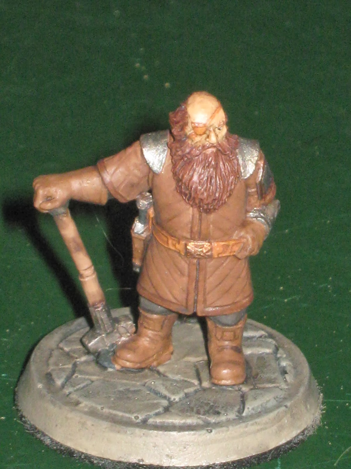 The Miniatures Man: Dwarf Mercenary in 28mm from Otherworld