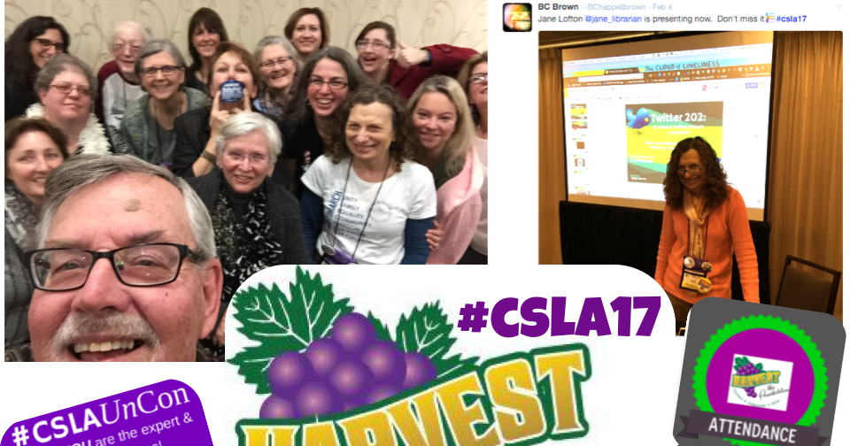 Jane Lofton's Adventures in School Libraryland: #CSLA17 Conference