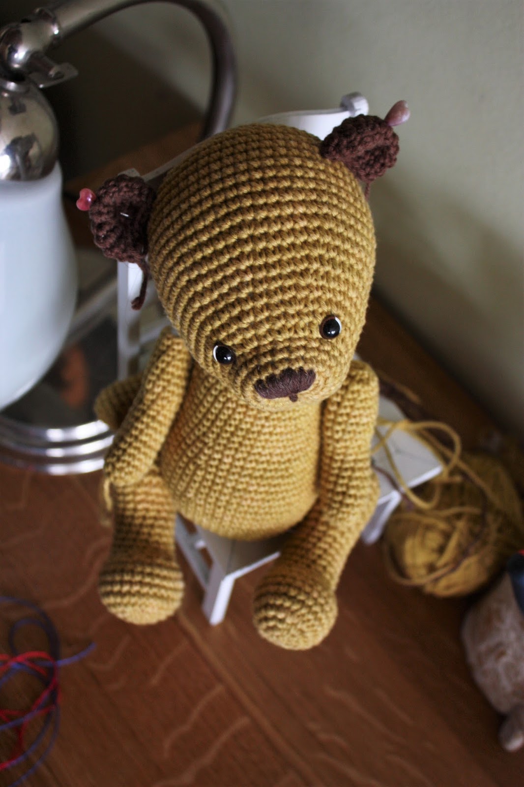 Happyamigurumi: Amigurumi Jointed Teddy Bear Villem and Marta: New ...