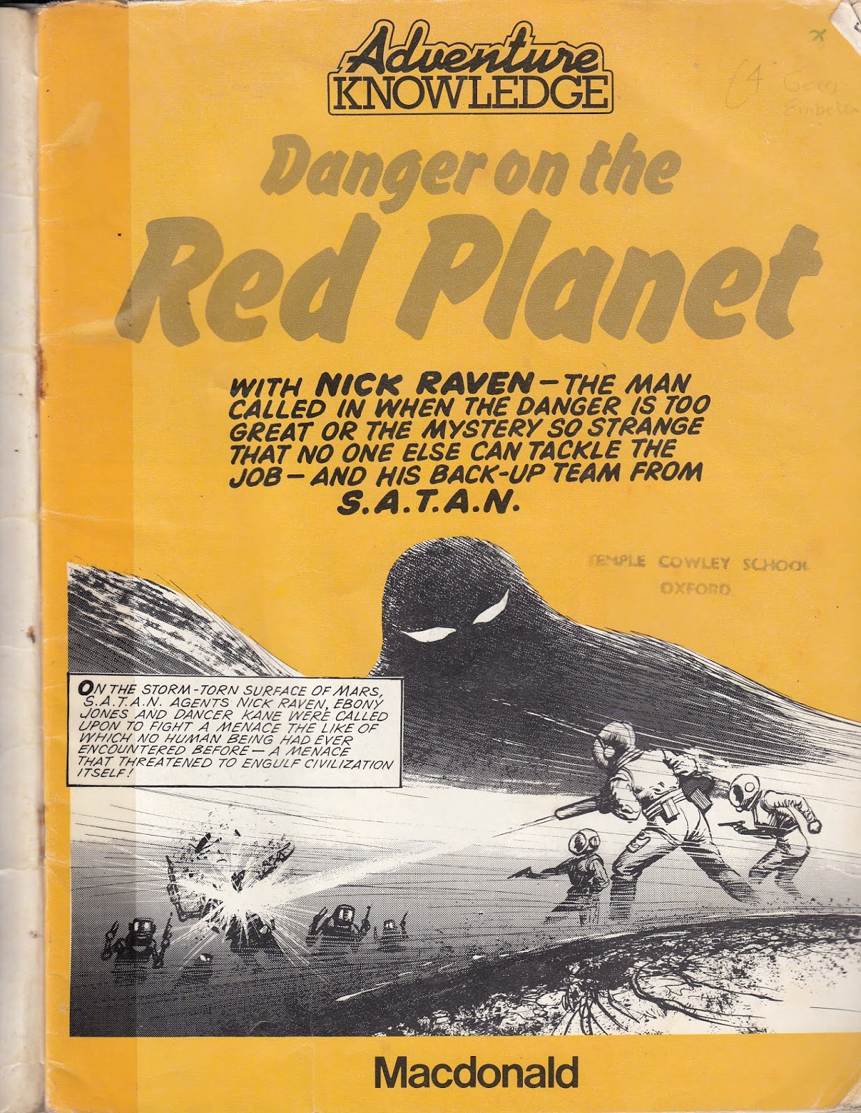 Boys Adventure Comics: Nick Raven and the S.A.T.A.N. Squad