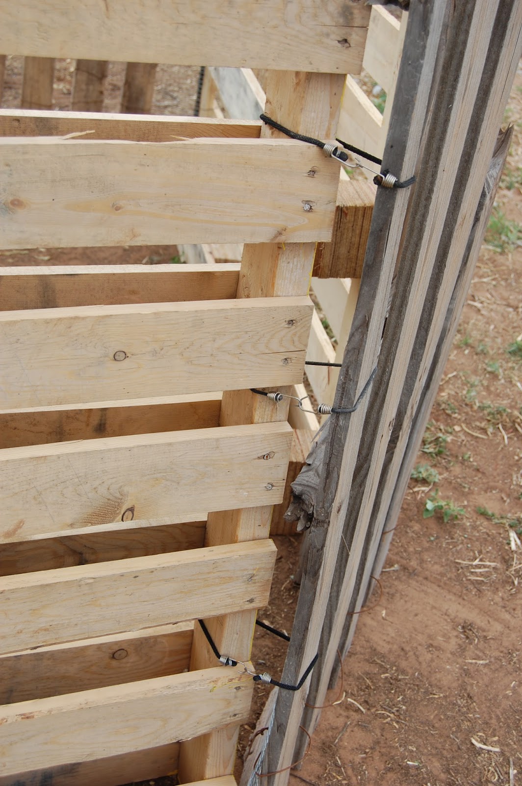 Texas Rebel Girl: DIY: Pallet Fence