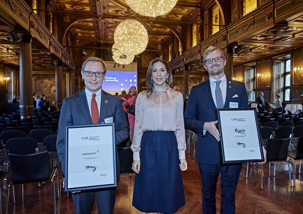 Princess Mary attended award ceremony of FSR-Danish Auditors