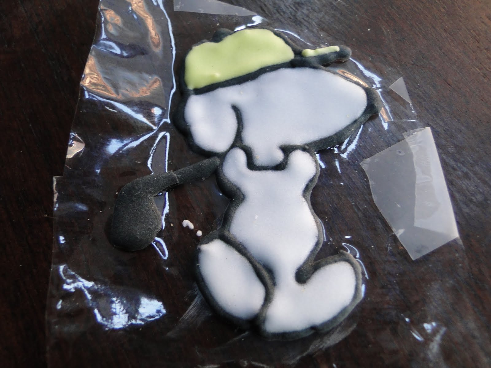 ARQUICOOKY: snoopy con paso a paso