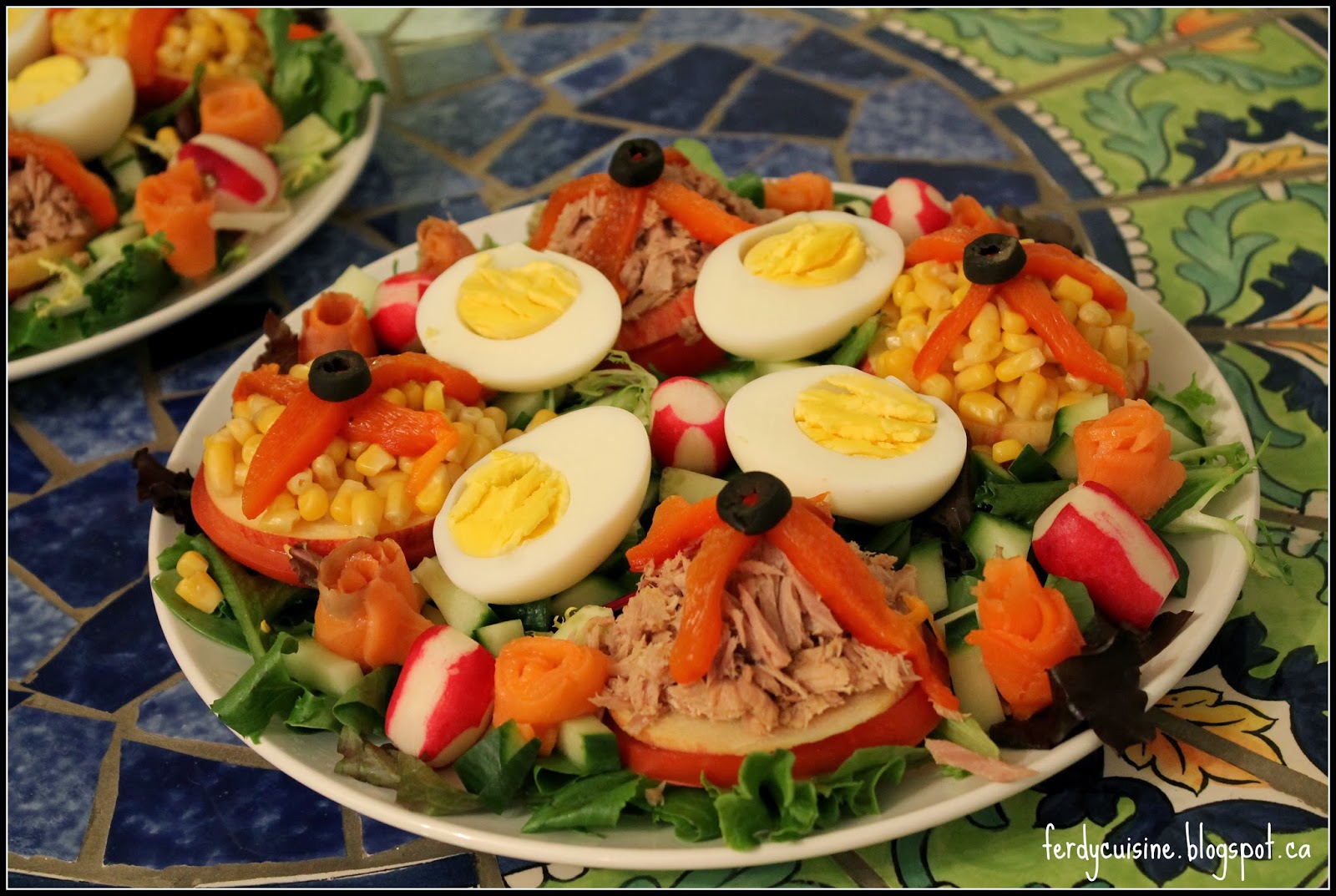 Le blog culinaire d'une débutante: La Salade Composée #5