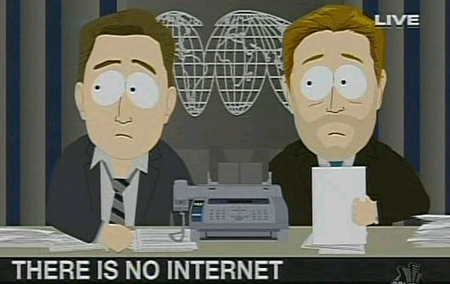 South Park - internet nie działa!