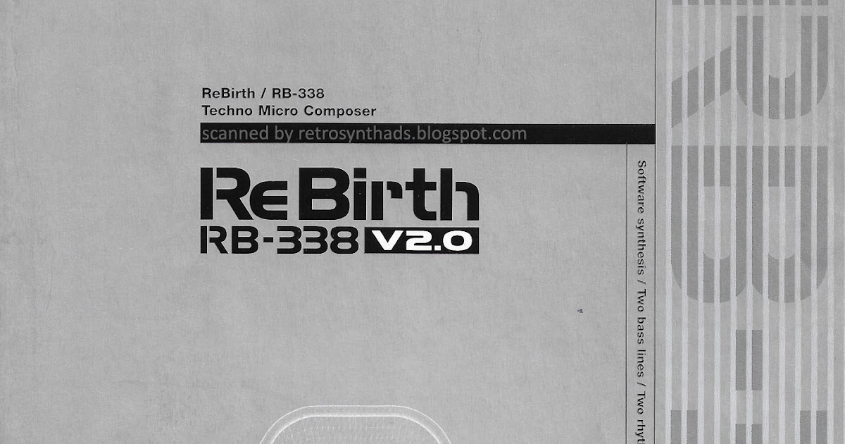 Retro Synth Ads: Propellerhead ReBirth (RB-338) Techno Micro Composer ...