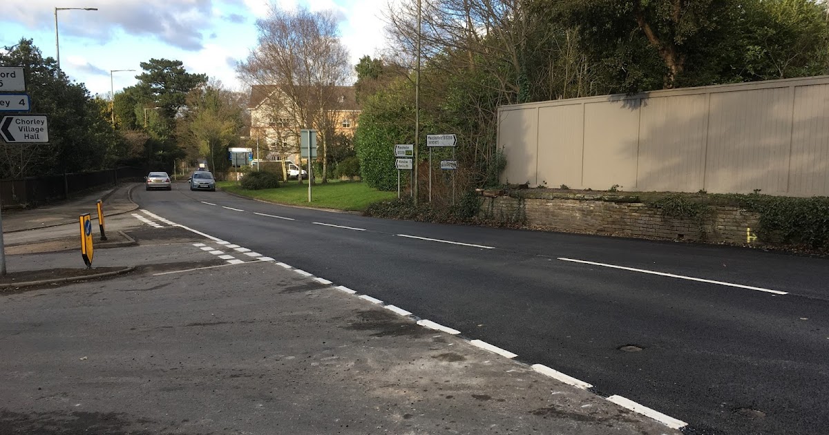 Cllr Craig Browne (Alderley Edge WARD): WILMSLOW ROAD RESURFACING COMPLETE