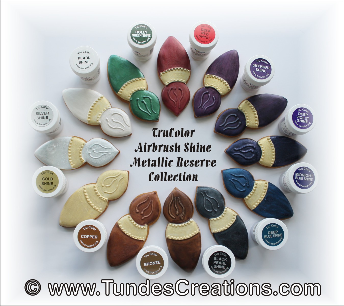 The Gingerbread Artist: TruColor Color Guide 2 - Airbrush Shine ...