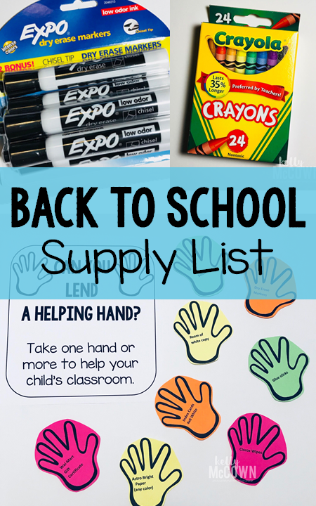 Kelly McCown: The Ultimate Back to School List