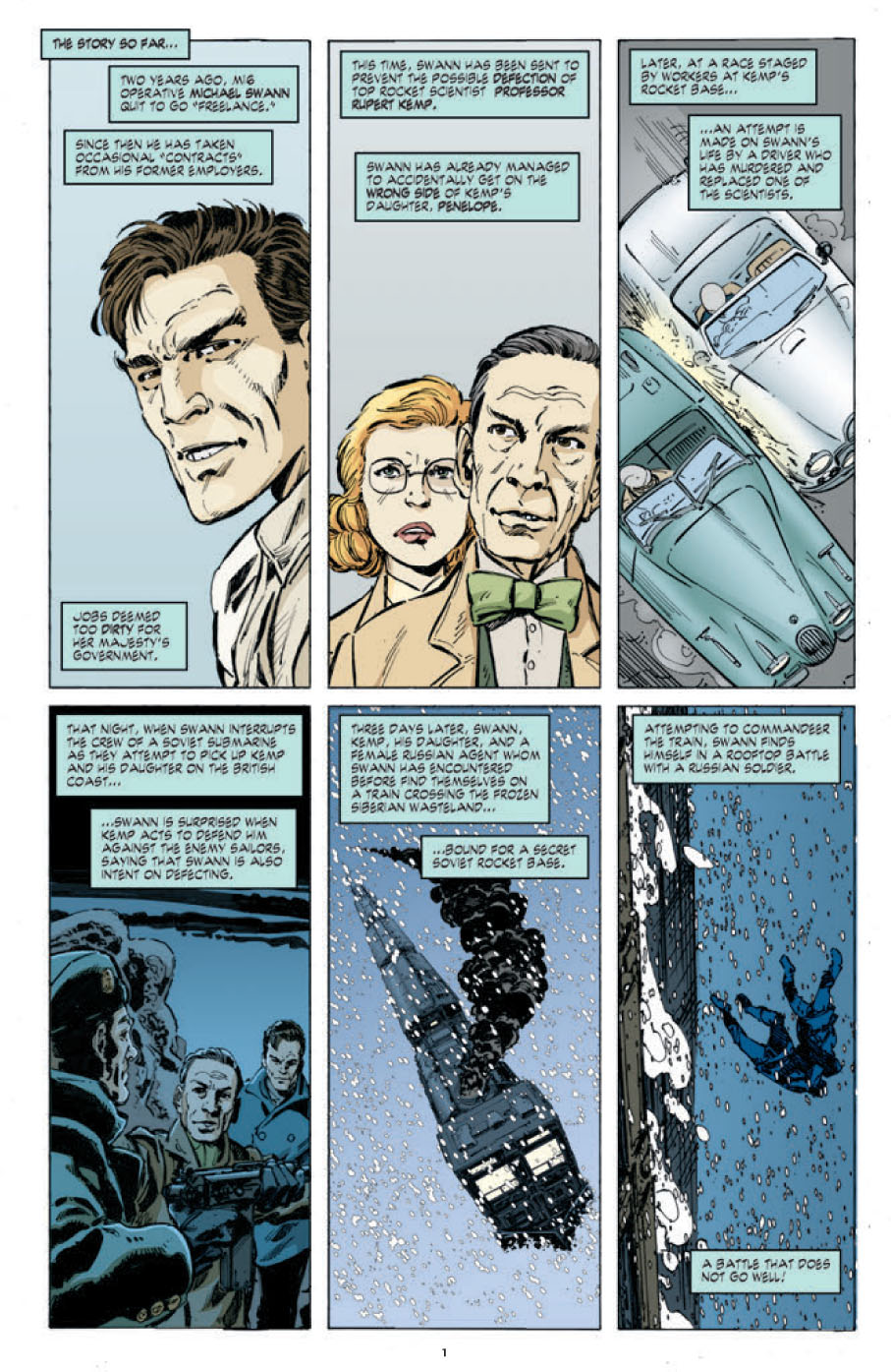 ALL PULP: IDW PUBLISHING OFFERS A FIRST LOOK AT COLD WAR #4