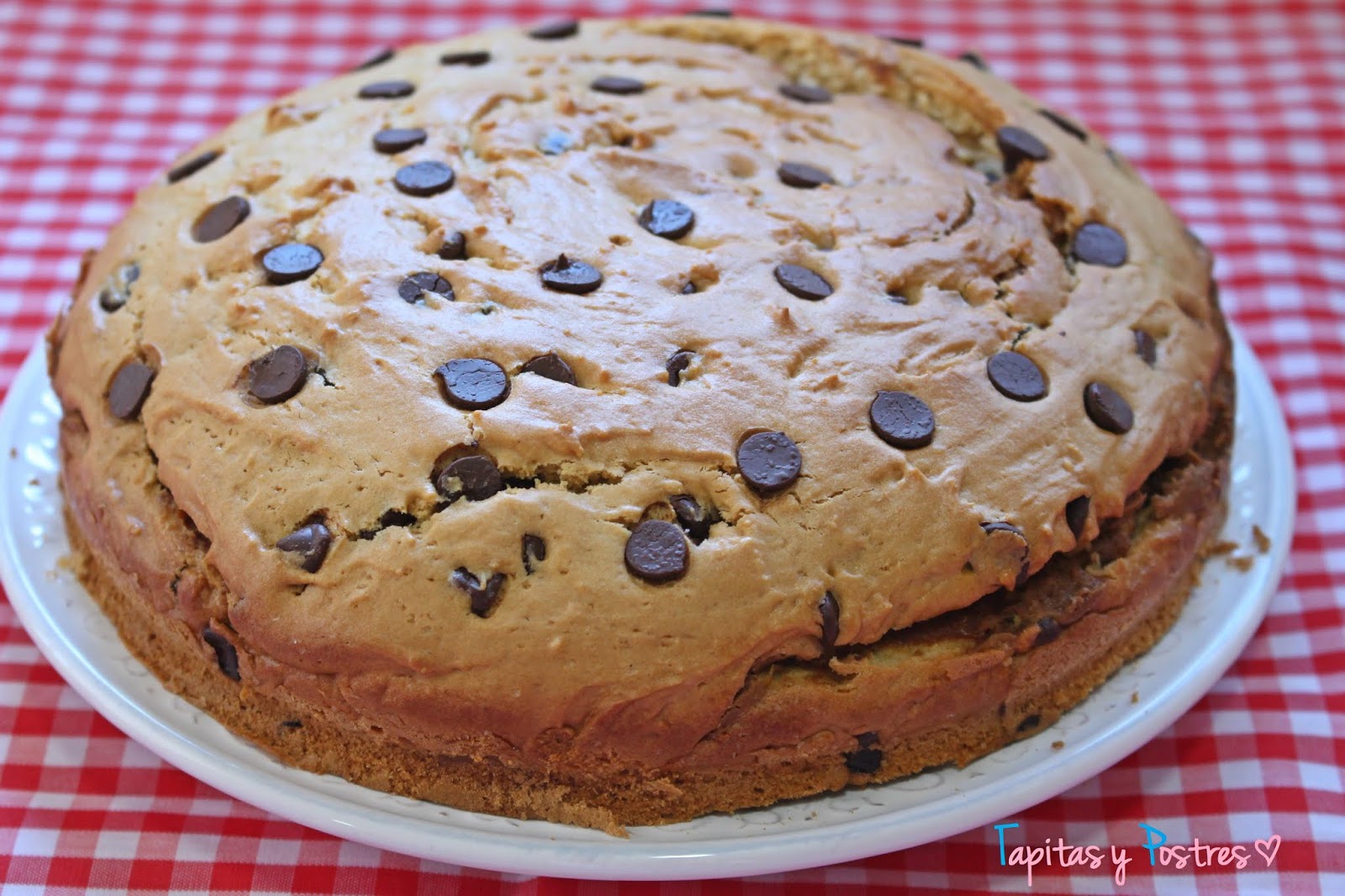 Tapitas y Postres: Cookie XL con crema de Lotus